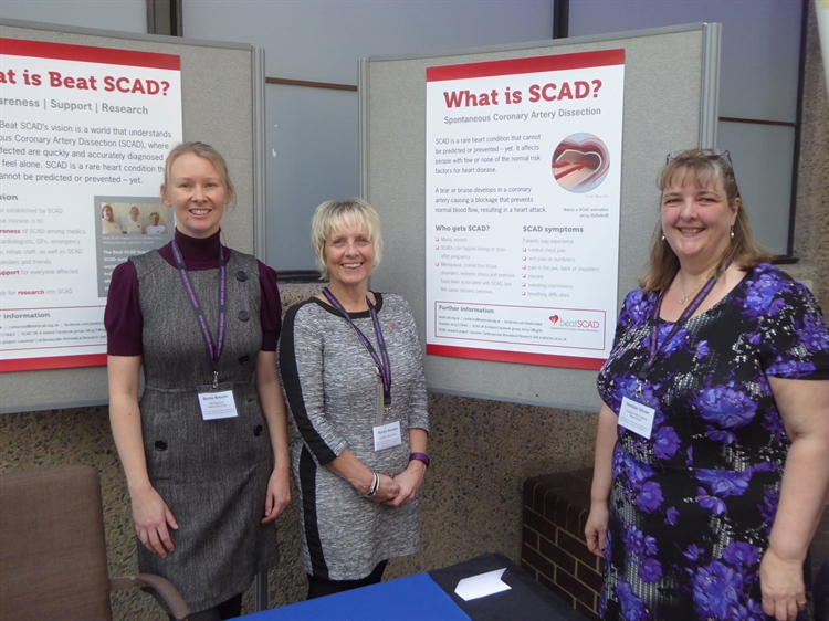 Beat SCAD trustees attend Rare Disease Patient Day